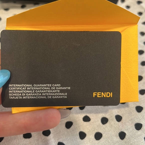 Fendi | Accessories | Fendi Eye Glasses New With Authenticity Card And ...